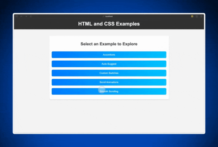 5 ตัวอย่าง HTM+CSS ทำได้ ไม่ต้องใช้ JavaScript