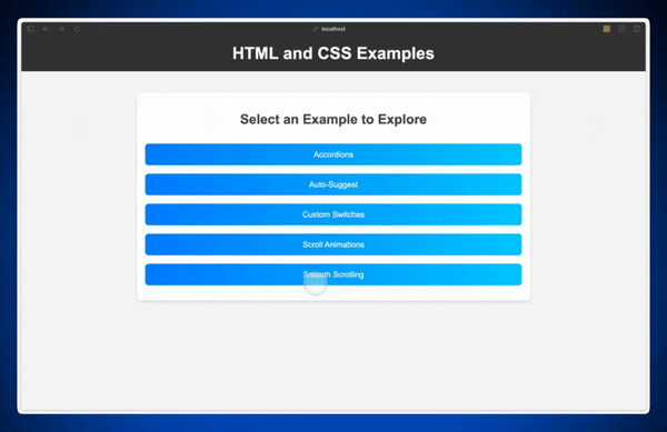 5 ตัวอย่าง HTM+CSS ทำได้ ไม่ต้องใช้ JavaScript